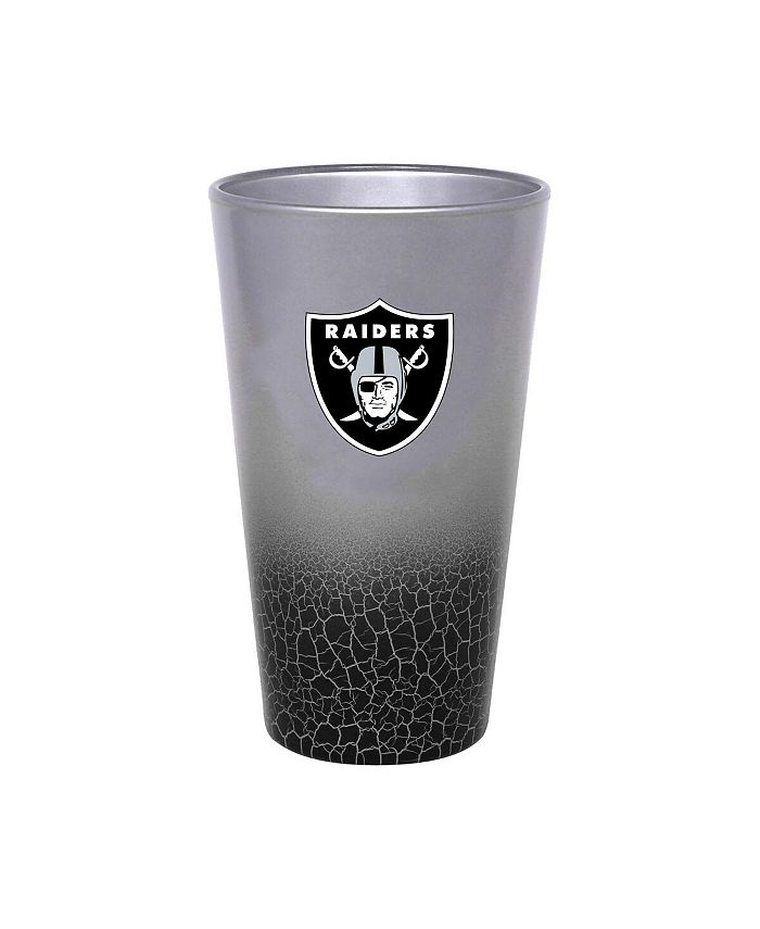 Memory Company Las Vegas Raiders 16 Oz Crackle Pint Glass - Macy's