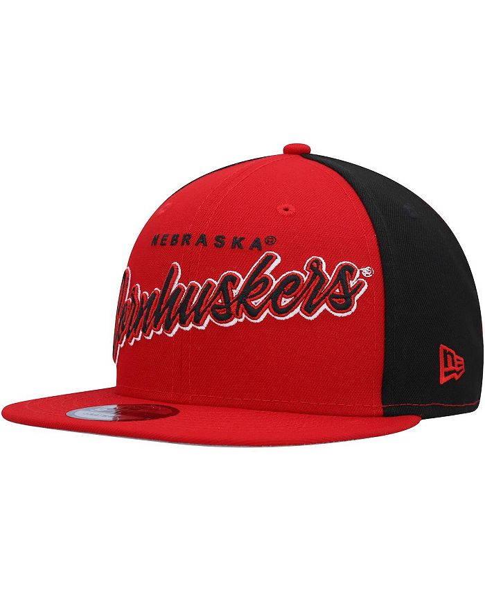 New Era Men's Scarlet Nebraska Huskers Outright 9FIFTY Snapback Hat ...