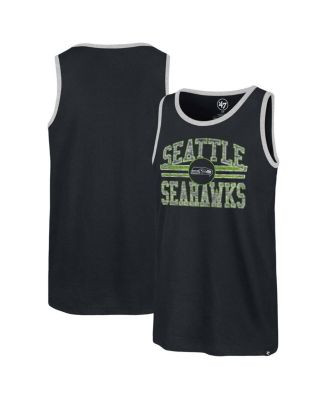 Men's '47 Brand College Navy Seattle Seahawks Winger Franklin Tank Top ...