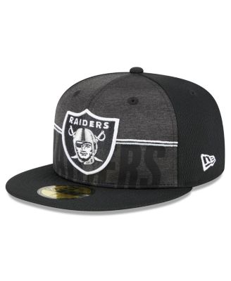 Men's New Era Black Las Vegas Raiders 2023 NFL Training Camp 59FIFTY Fitted Hat - Macy's