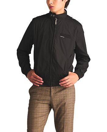 Members Only Men's Classic Iconic Racer Jacket (Slim Fit) - Macy's