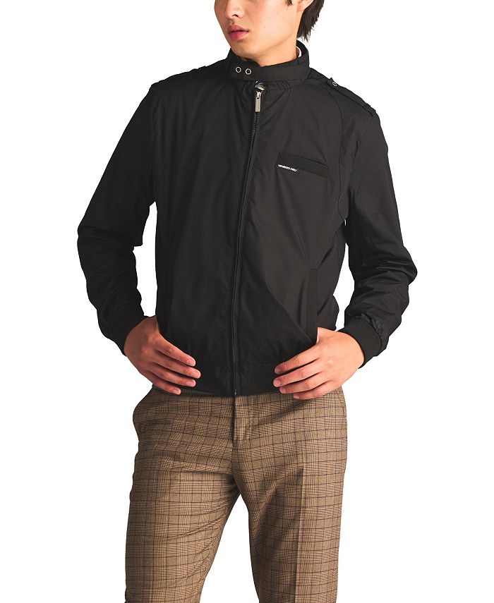 Members Only Men's Classic Iconic Racer Jacket (Slim Fit) - Macy's