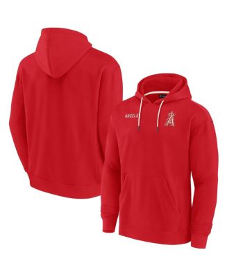Men's and Women's Fanatics Signature Red Los Angeles Angels Super Soft ...