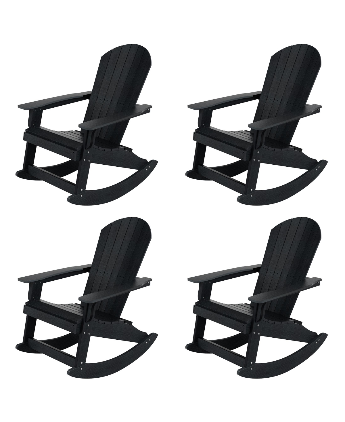 Click here for 4-Piece Outdoor Patio All-weather Adirondack Rocki... prices