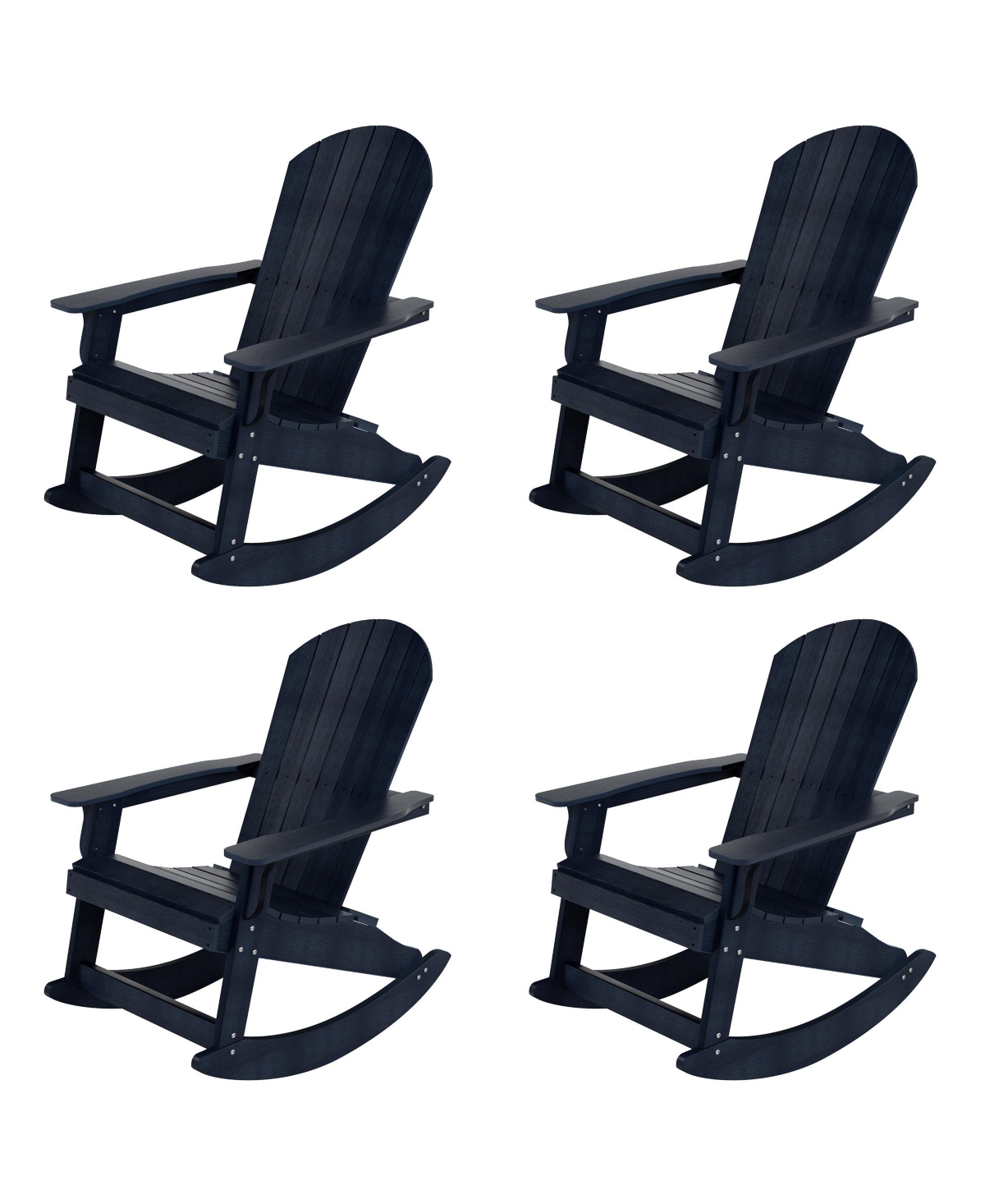 Click here for 4-Piece Outdoor Patio All-weather Adirondack Rocki... prices
