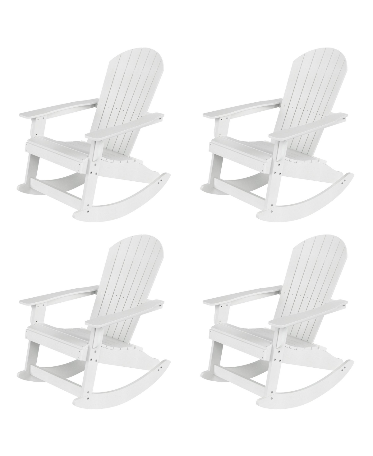 Click here for 4-Piece Outdoor Patio All-weather Adirondack Rocki... prices