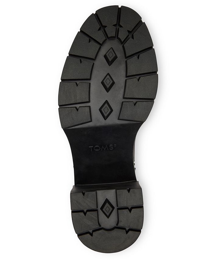 TOMS Women's Rya Lug Sole Block Heel Platform Booties - Macy's