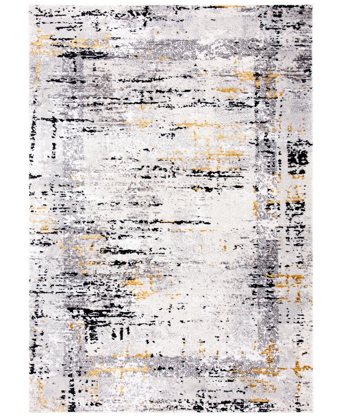 Click here for Safavieh Amelia ALA271 8 x 10 Area Rug - Gray  Gol... prices