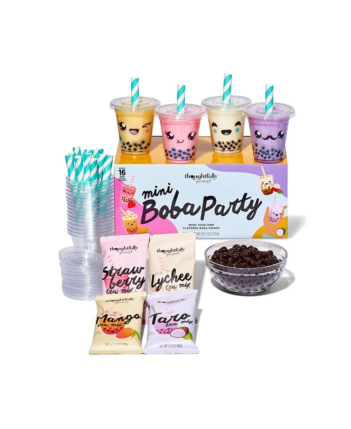 Thoughtfully Gourmet, Mini Boba Party Set, Makes 16 Tasting Portions Of ...