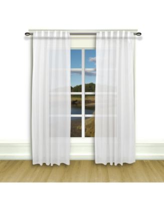 Lucerne Wanda Pleat Curtain Pairs w/Wands 104"W x 63"L - Macy's