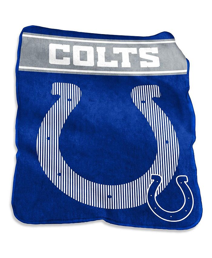 Logo Brands Indianapolis Colts 60'' x 80'' XL Raschel Plush Throw ...