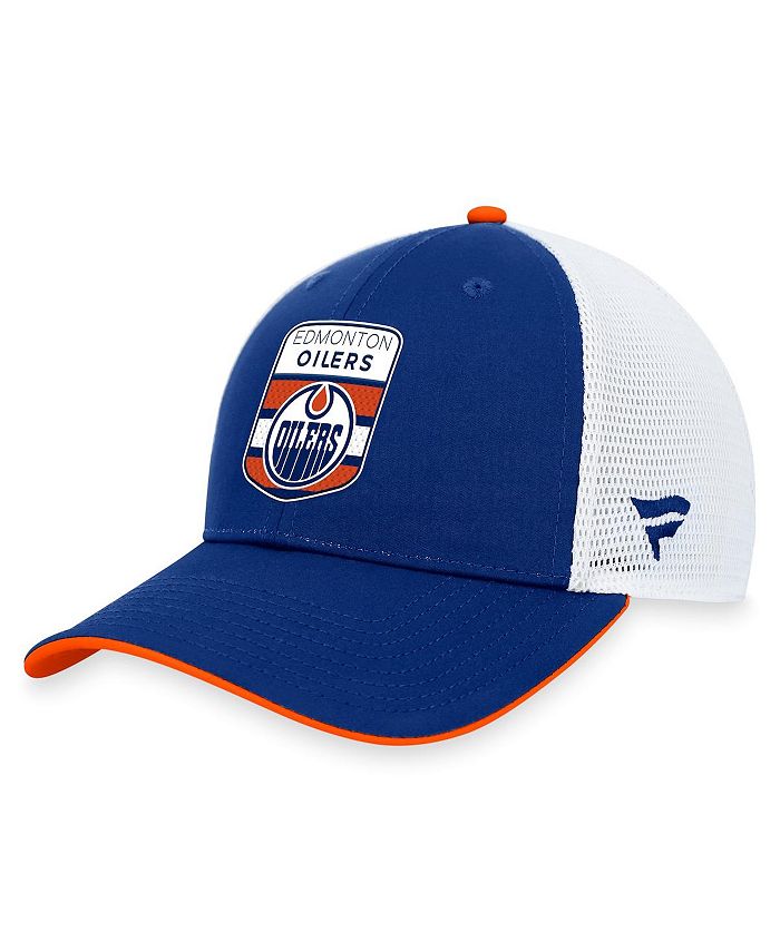 Fanatics Men's Blue Edmonton Oilers 2023 NHL Draft On Stage Trucker ...
