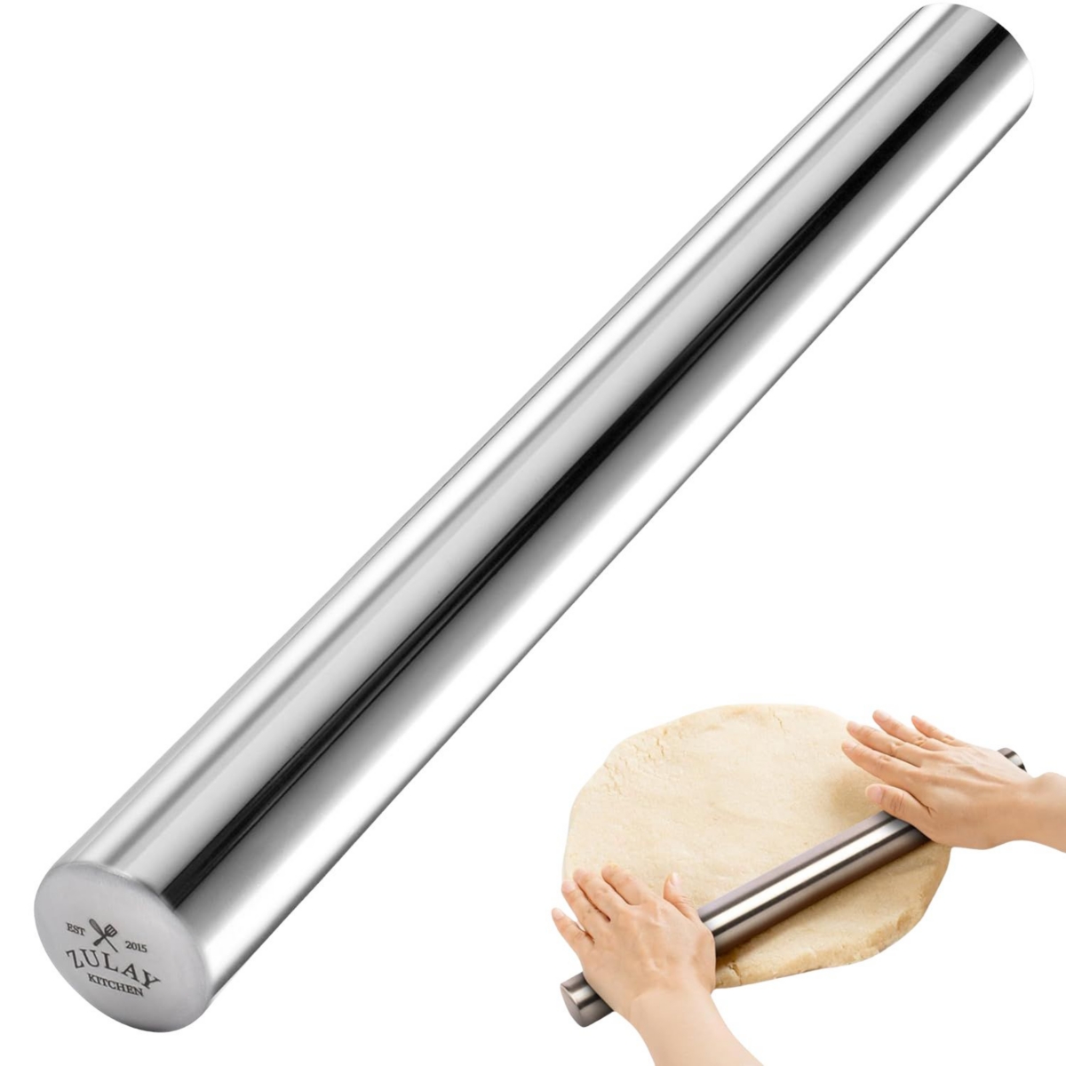 Click here for Zulay Kitchen Lightweight Stainless Steel French R... prices