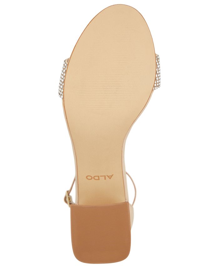 ALDO Women's Formigoni Two-Piece Rhinestone Dress Sandals - Macy's
