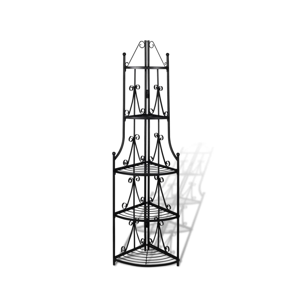 Click here for Corner Plant Rack Black 14.2x23.6 - Black prices