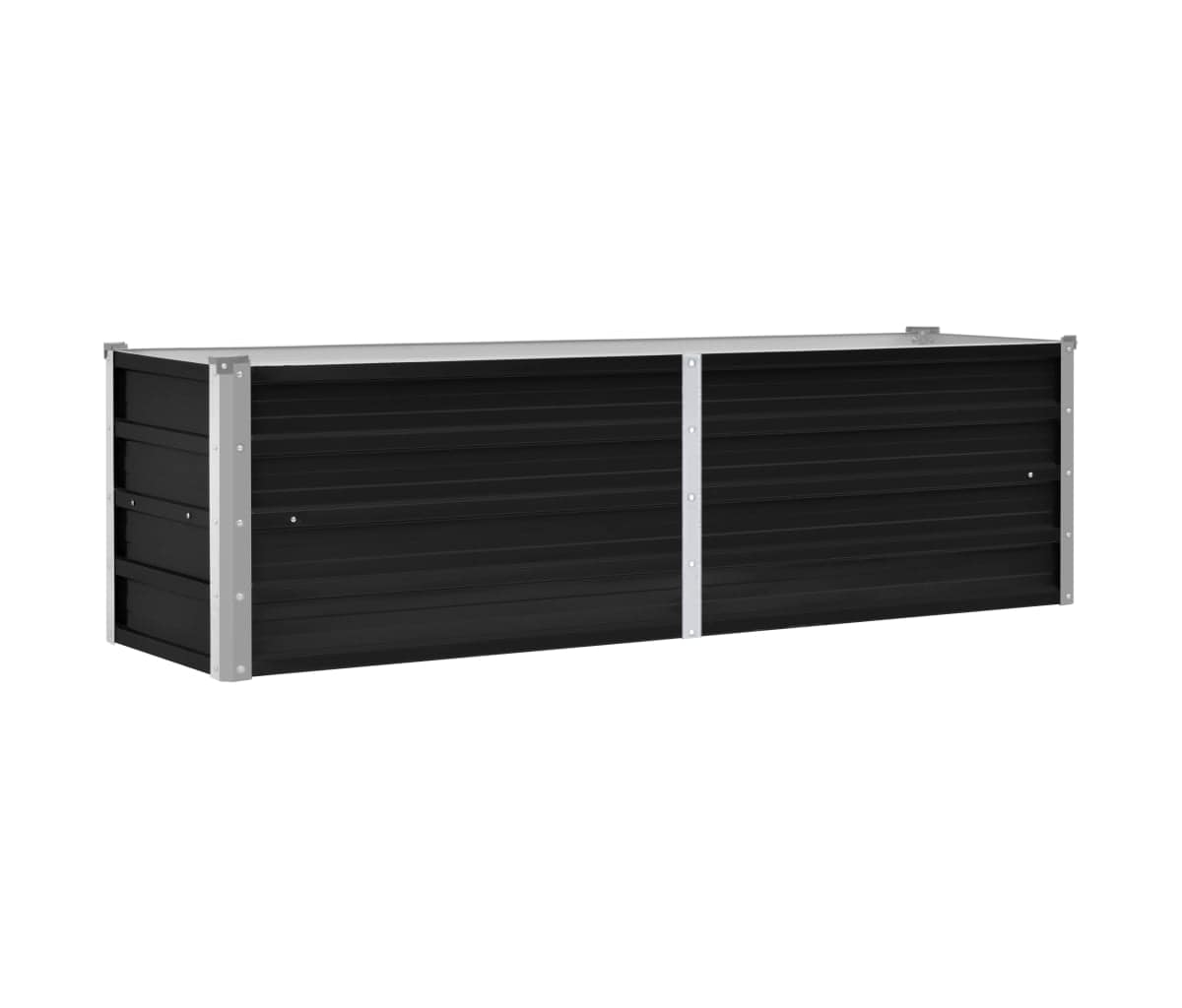Click here for Garden Raised Bed Anthracite 63x15.7x17.7 Galvaniz... prices