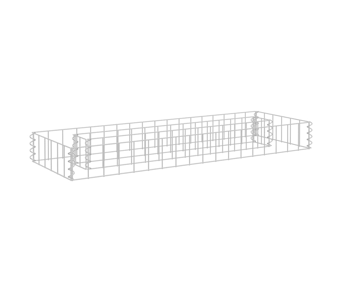 Click here for Gabion Raised Bed Galvanized Steel 35.4x11.8x3.9 -... prices