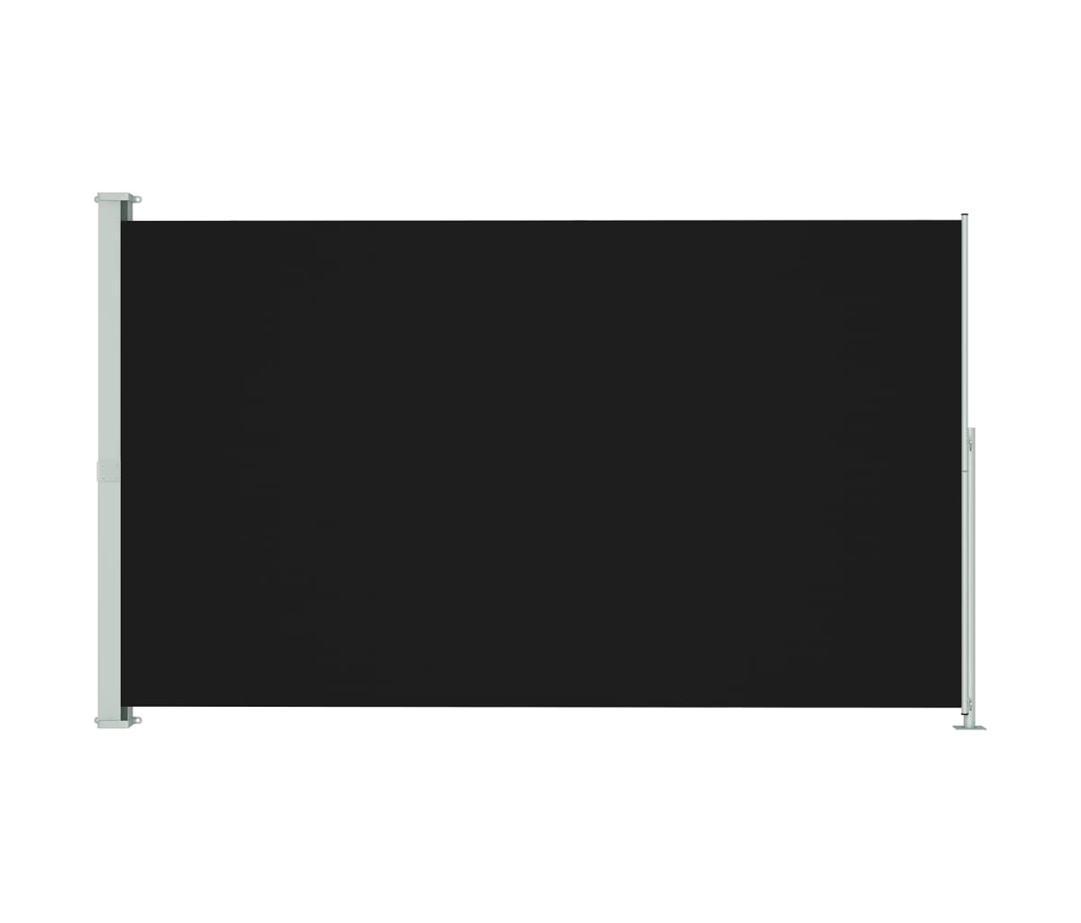 Click here for Patio Retractable Side Awning 70.9x118.1 Black - B... prices