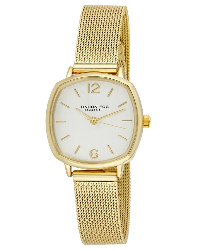 London Fog Women's Quartz Gold-Tone Alloy Watch 26mm - Macy's