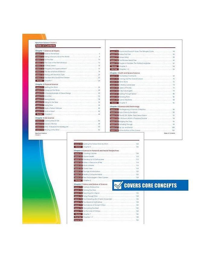 Barnes & Noble Spectrum Science, Grade 6 by Spectrum Compiler - Macy's