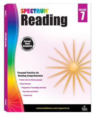 Spectrum Reading G7 Workbook, Grade 7 by Spectrum Compiler - Macy's