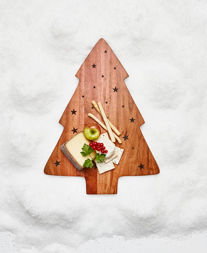 The Cellar Holiday Figural Tree Cheese Board, Created for Macy's - Macy's