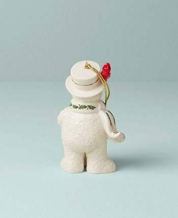 Lenox 2023 Snowman with Broom Ornament - Macy's