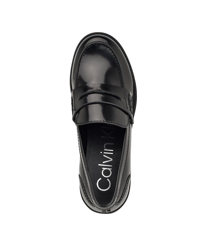 Calvin Klein Women's Farrel Slip-On Penny Loafers - Macy's
