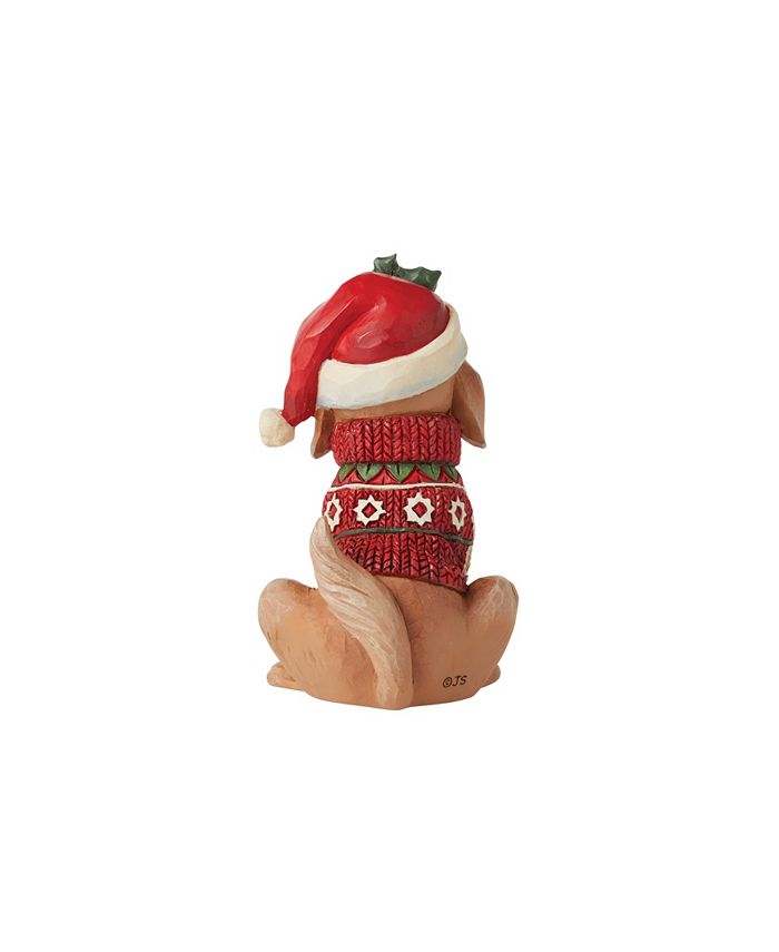 Jim Shore Mini Christmas Dog - Macy's