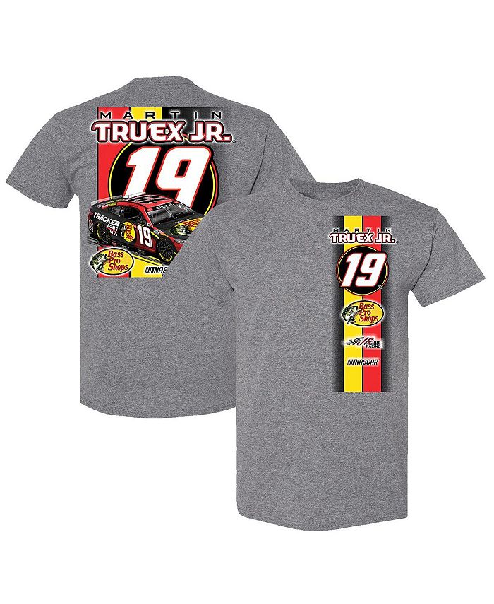 Joe Gibbs Racing Team Collection Men's Heathered Gray Martin Truex Jr ...