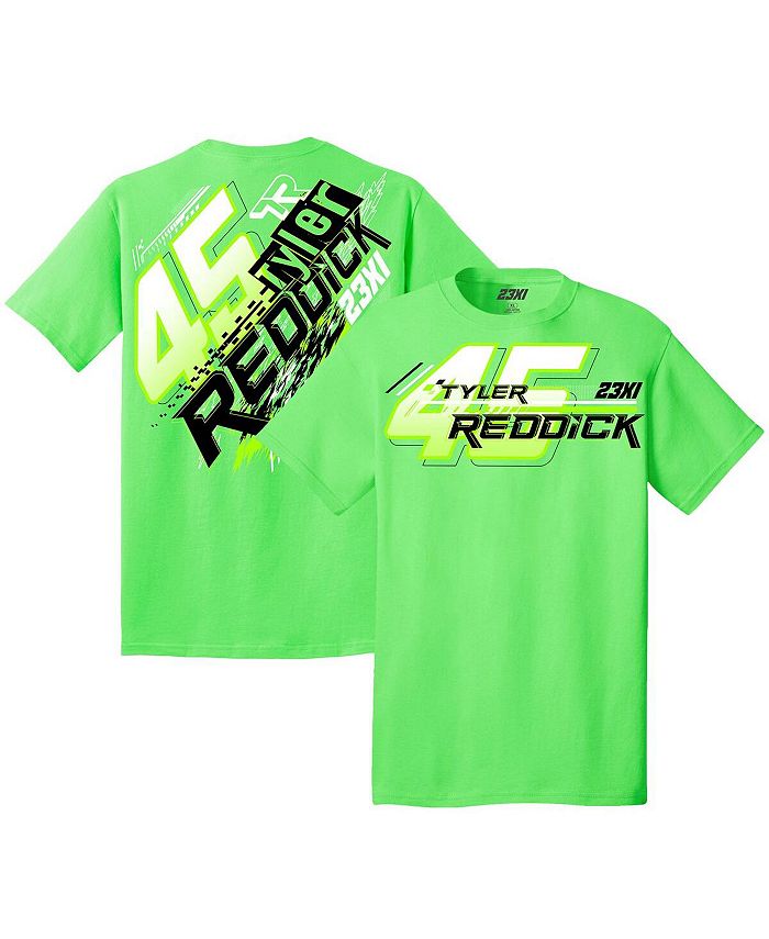23xi Racing Men's Neon Green Tyler Reddick Xtreme T-shirt - Macy's