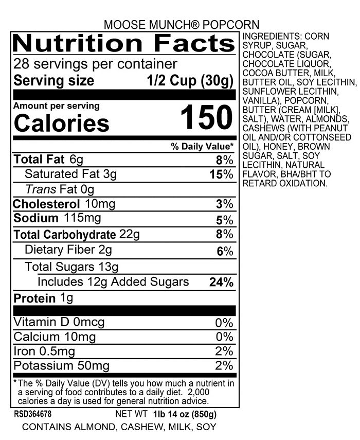 Harry & David Macy's Holiday Moose Munch 30 Oz Drum - Macy's