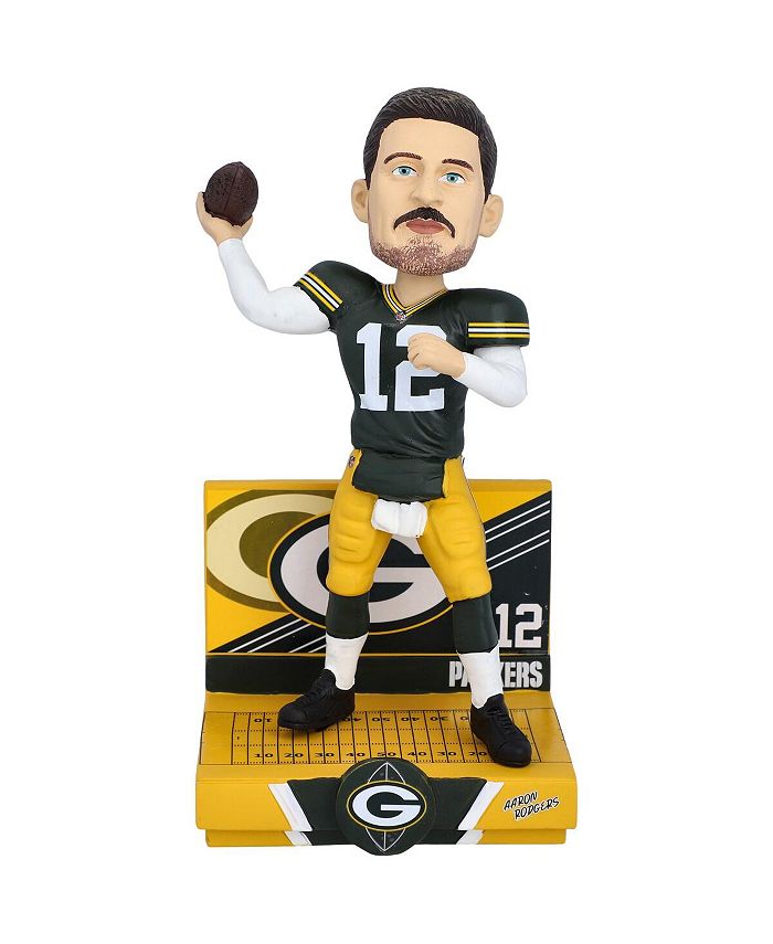 FOCO Aaron Rodgers Green Bay Packers Highlight Series Bobblehead - Macy's