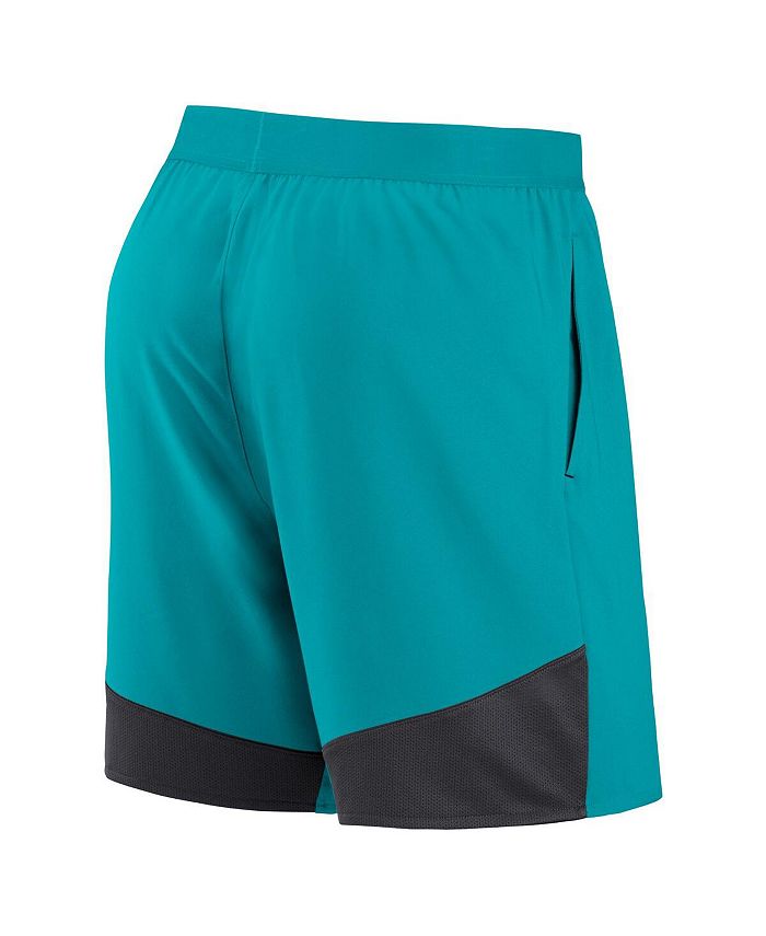 Nike Men's Aqua Miami Dolphins Stretch Performance Shorts - Macy's