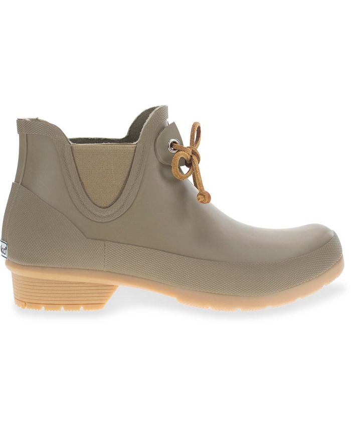 Chooka Women's Classic Tie Bootie Chelsea Rain Boot - Macy's