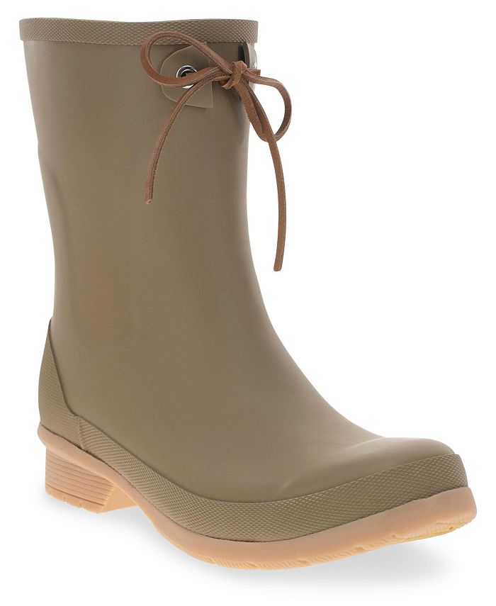 Chooka Women's Classic Mid Tie Rain Boot - Macy's