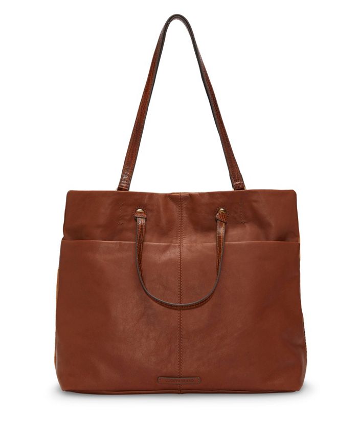 Lucky Brand Women's Jema Leather Tote Handbag - Macy's