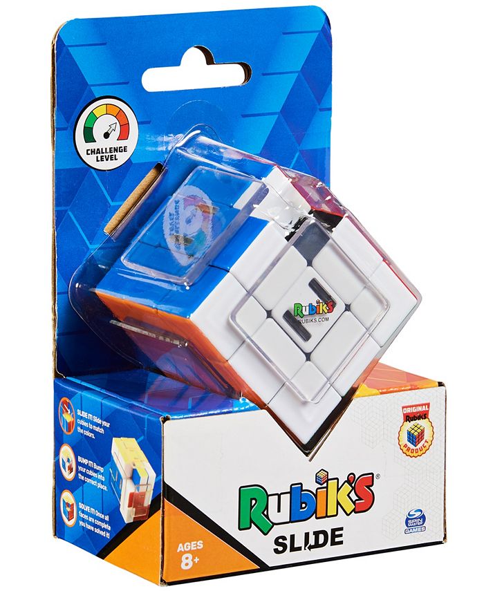 Spin Master Toys & Games Rubiks Slide 3x3 Cube Classic Color-Matching ...