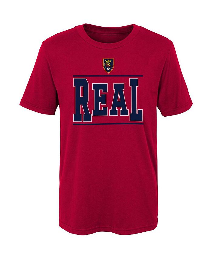 Outerstuff Big Boys Red Real Salt Lake Players T-shirt - Macy's