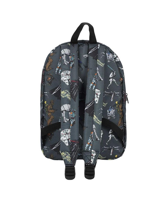 Bioworld Men's and Women's Black Star Wars Character Backpack - Macy's