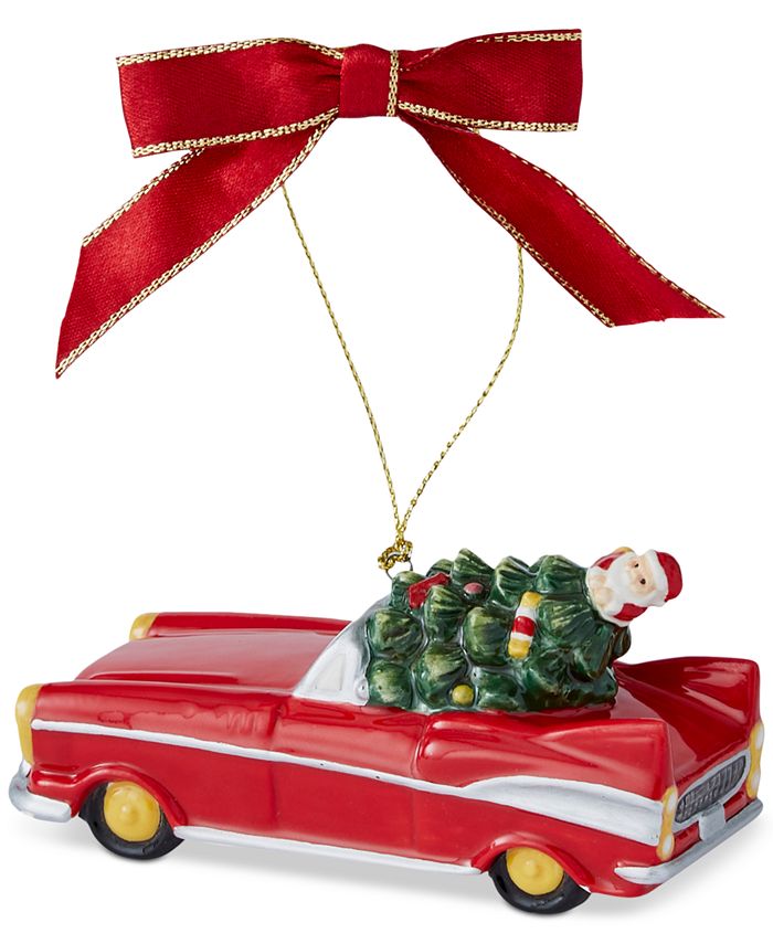 Spode Christmas Tree Red Convertible Ornament - Macy's