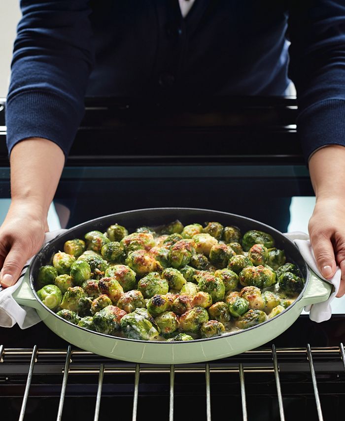 KitchenAid Enameled Cast Iron 2.5 Quart Au Gratin Roasting Pan - Macy's