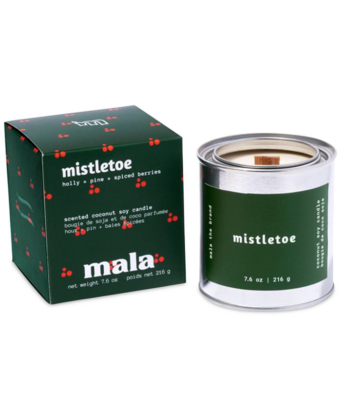 MALA THE BRAND Mistletoe Scented Candle, 8-Oz. - Macy's
