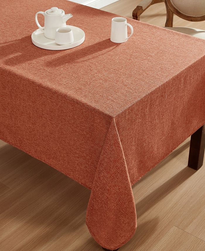 Laura Ashley Harper Tablecloth, 102"L x 60"W - Macy's