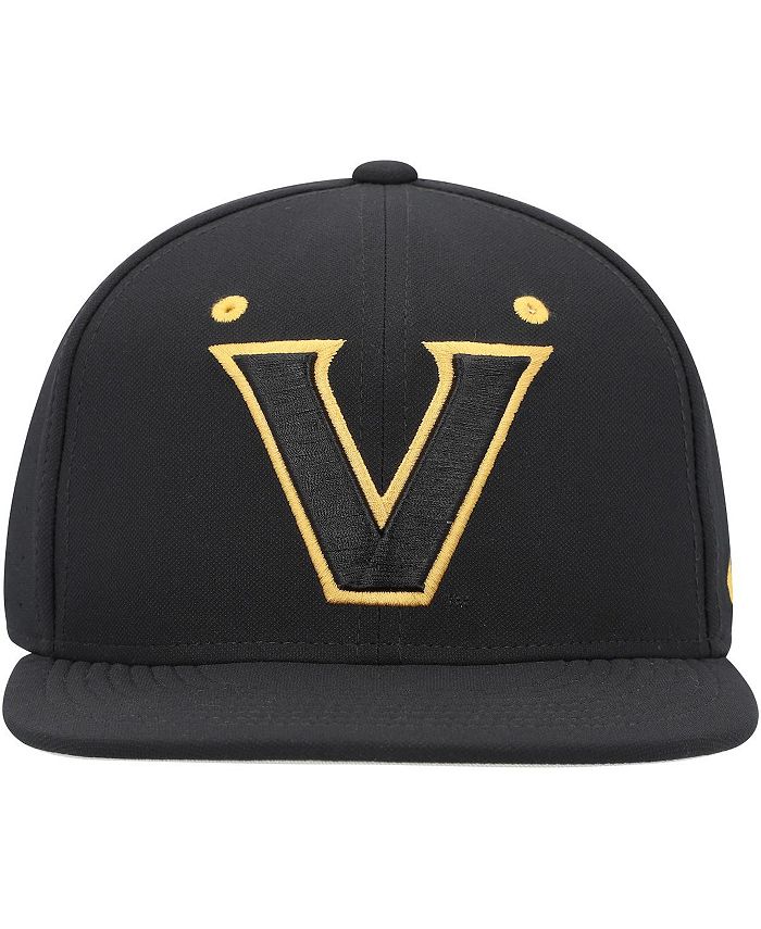 Nike Men's Black Vanderbilt Commodores Logo Fitted Hat - Macy's