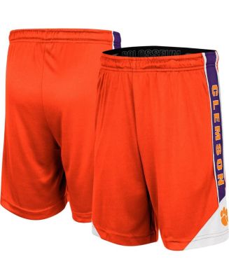 Big Boys and Girls Colosseum Orange Clemson Tigers Haller Shorts - Macy's