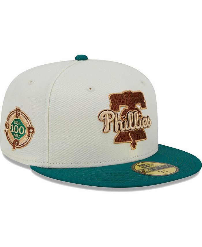 New Era Men's White Philadelphia Phillies Cooperstown Collection Camp ...