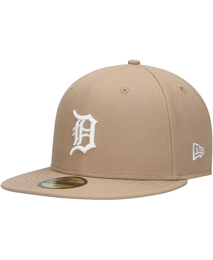 New Era Men's Khaki Detroit Tigers 59FIFTY Fitted Hat - Macy's