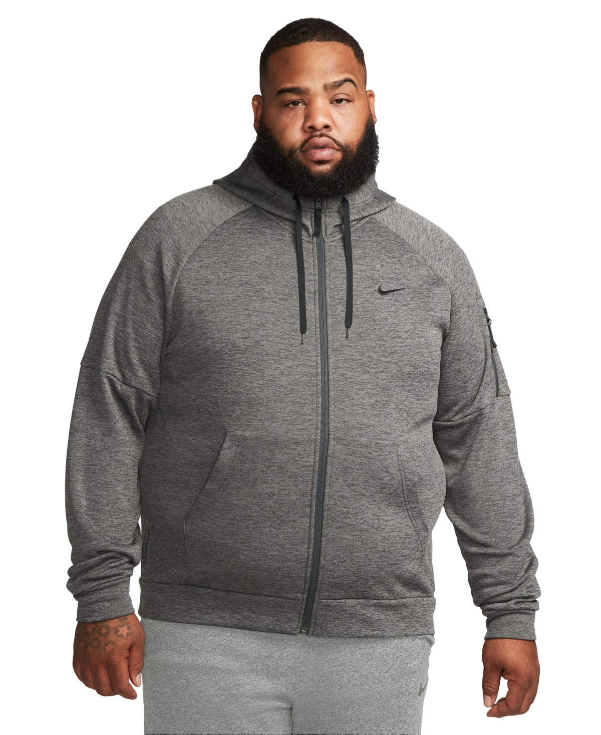Click here for Nike Mens Therma-fit Full-Zip Logo Hoodie - Charco... prices