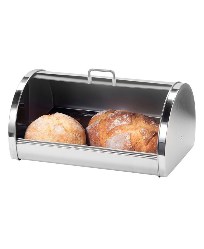 Oggi 7.75" Bread Box with Frosted Lid - Macy's